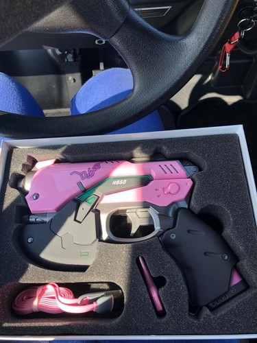 Overwatch D.va DVA Multi-function Cosplay Power Bank 8000mah Prop Gun ...