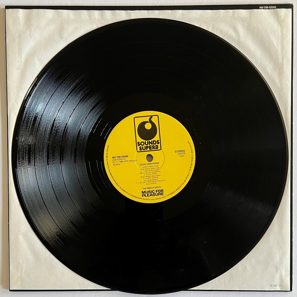 THE BEACH BOYS - GOOD VIBRATIONS Volume 2 Vinyl Record 1975 Super Group ...