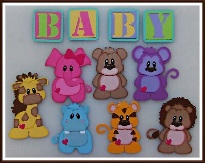Baby Animals Premade Paper Piecing Embellishments for Pages PCC | eBay