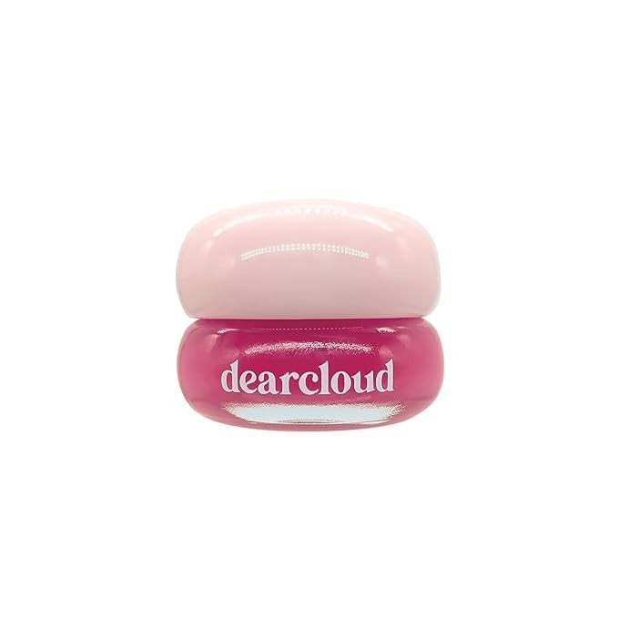 dearcloud Dewy Lip Jam – Hydrating Tinted Lip Balm & Gloss (Pink Lychee ...