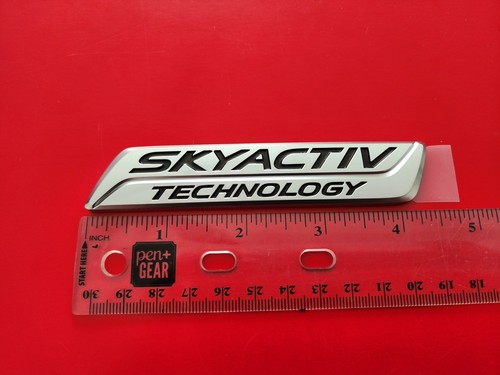 2014-2018 MAZDA 6 SKYACTIV TECHNOLOGY REAR EMBLEM SYMBOL LOGO BADGE OEM ...