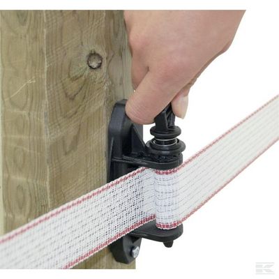 40MM ELECTRIC TAPE TENSIONER INSULATOR Tensioning Electric Fence Poly ...