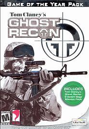 Tom Clancy's Ghost Recon: Game of the Year Pack (PC, 2002) for sale ...