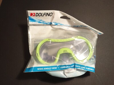 Dolfino Child Swim Mask Lime Green New (4+ Child. Swim Mask) | eBay