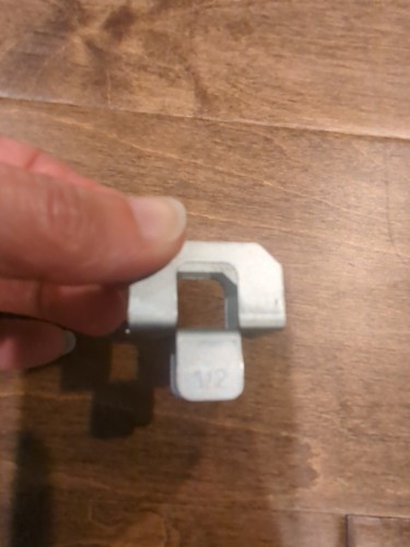 Plywood H Clips For Roofing - Panel Edge Sheathing, 1/2", Open Box ...