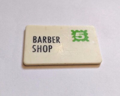 Vintage Fisher Price Little People MAIL BOX LETTER Barber Shop #5 Main ...