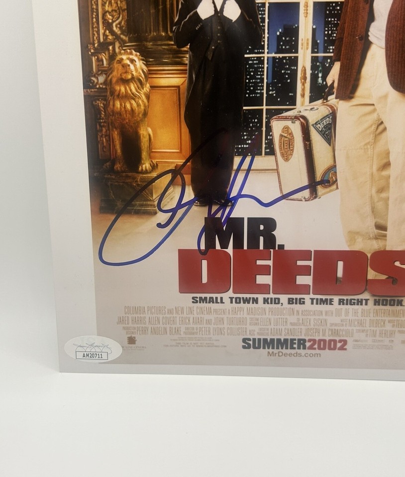ADAM SANDLER Signed Autograph 8x10 Mr Deeds Photo JSA COA | eBay