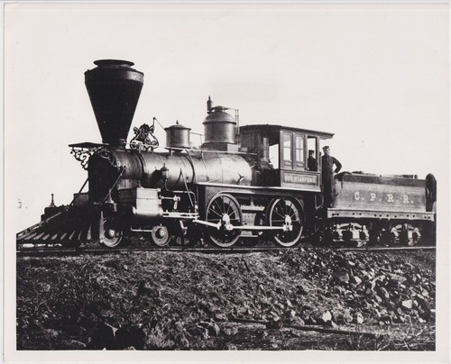 CPRR Locomotive Governor Stanford * Rare ICONIC 1863 RAILROAD ENGINE RR ...