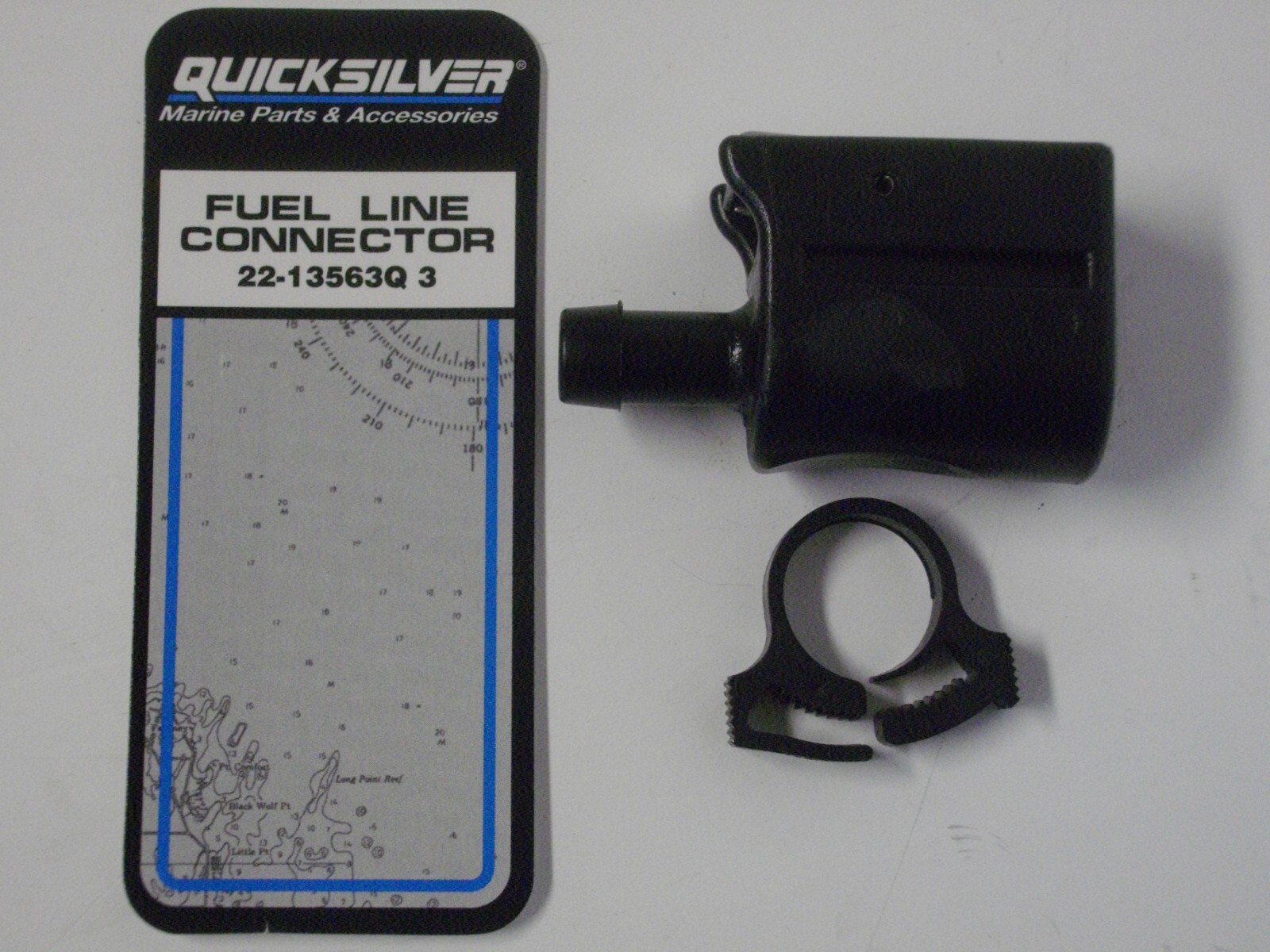 Oem* 0700p12 Mercury Quicksilver Fuel Line Connector 22 13563q3 for ...