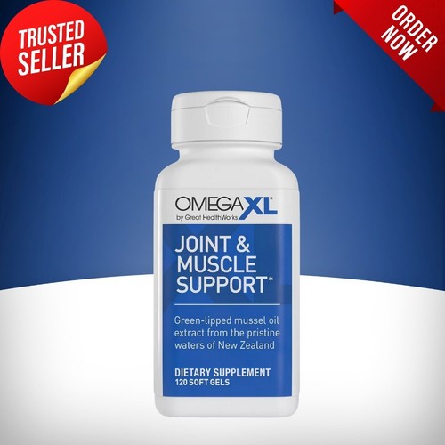 Omega XL 120 Capsules - Premium New Zealand Green-Lipped Mussel Omega-3 ...