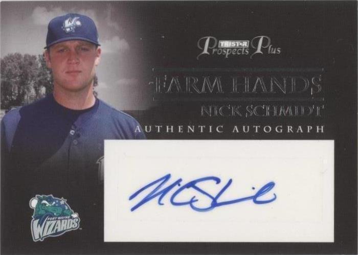 2007 TRISTAR Prospects Plus - Farm Hands Authentic Autograph Nick ...