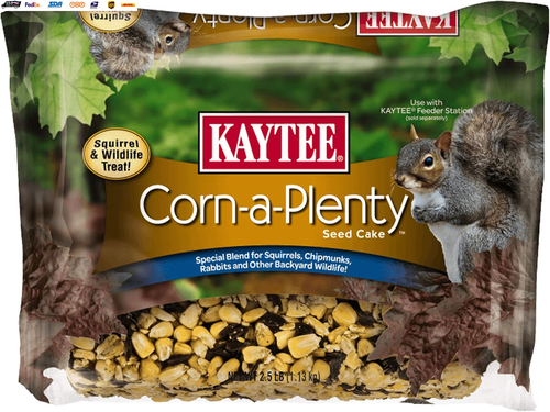 Corn a Plenty Treat Seed Cake Food for Wild Squirrels, Chipmunks, Rabbits & Othe 313037788729| eBay