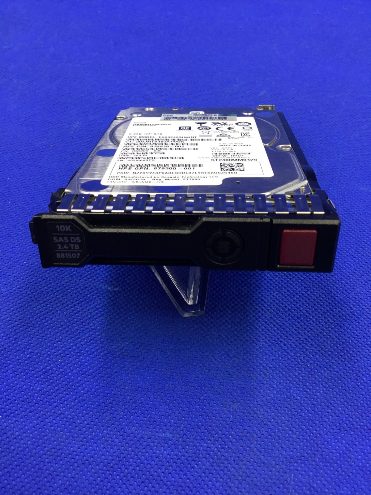 881457-B21 HPE 2.4TB 10K 12G SFF 2.5" SAS SC HDD 881507-001 ...