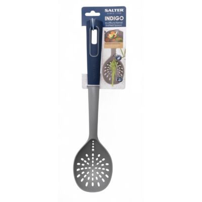 Salter Indigo Slotted Food Cooking/Stirring/Serving Multipurpose Spoon ...