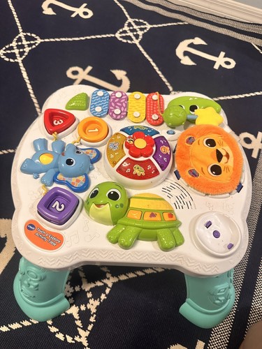 VTech Touch and Explore Activity Table With Sit-to-Stand Play kids ...