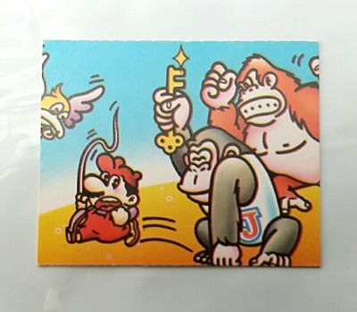 (Game Item) Mini Card, Famicom, No.013, Donkey Kong Jr, Menko, EX, 1985 ...