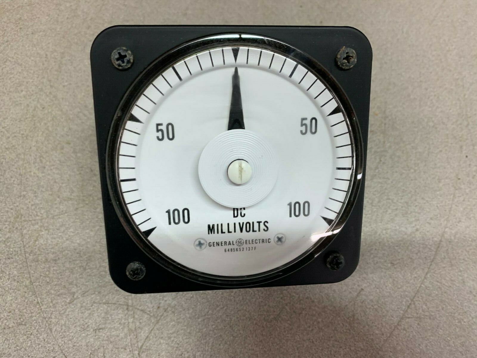 NEW NO BOX GE 100-0-100MV METER 50-103122DAZZ2 | eBay