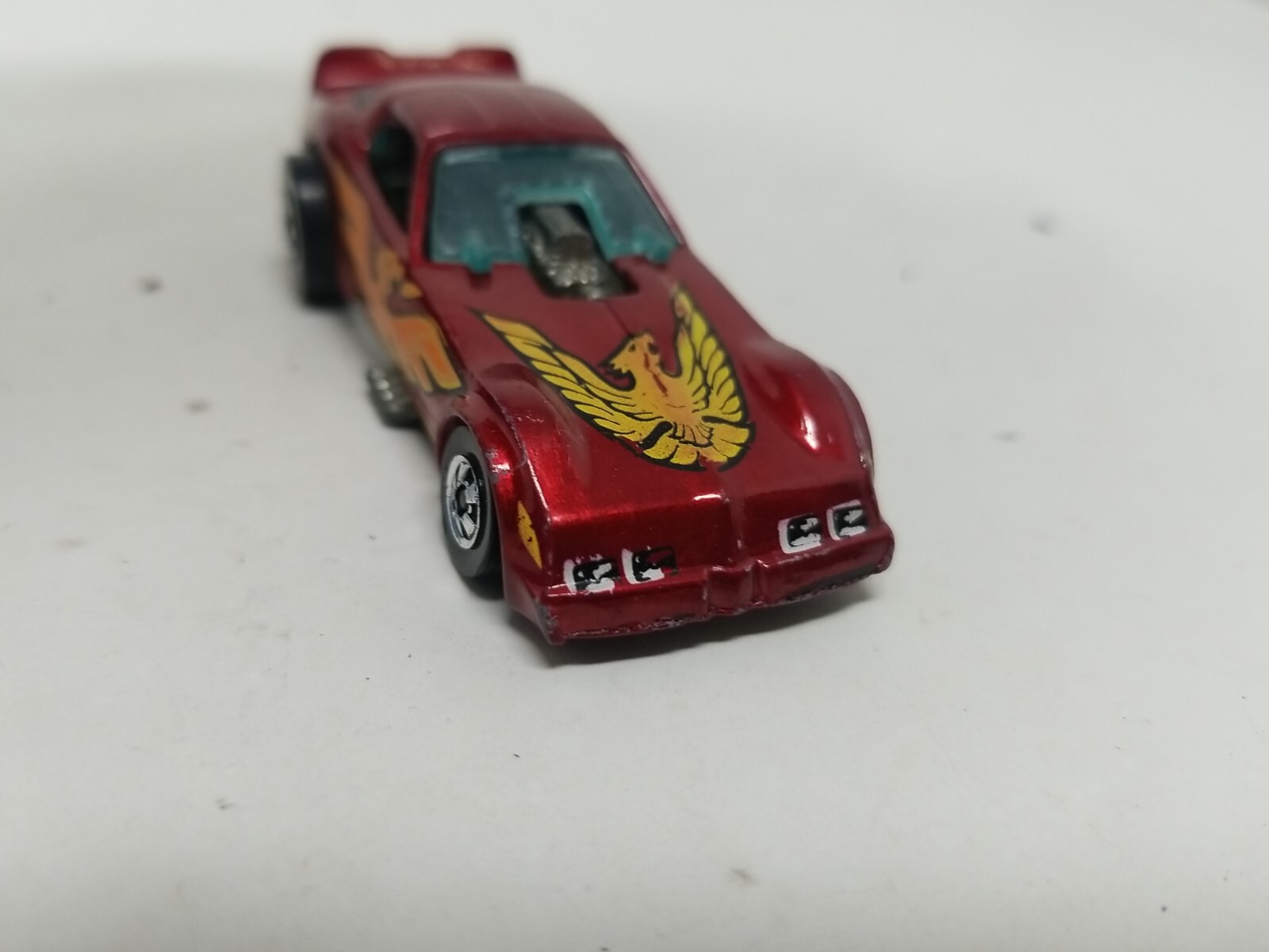 1977 🔥Hot Wheels Pontiac Trans Am Firebird Dark Red Pennzoil Funny Car ...