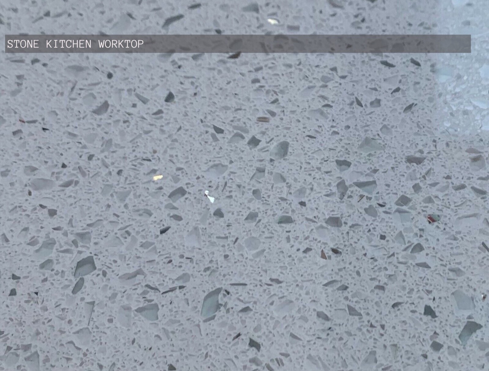 White sparkle kitchen worktop sample supply and fit affordable quality worktops | eBay