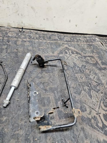 HONDA 400EX FENDER BRACKETS FRONT PLASTIC SUPPORTS HEAVY DUTY 2005 ...