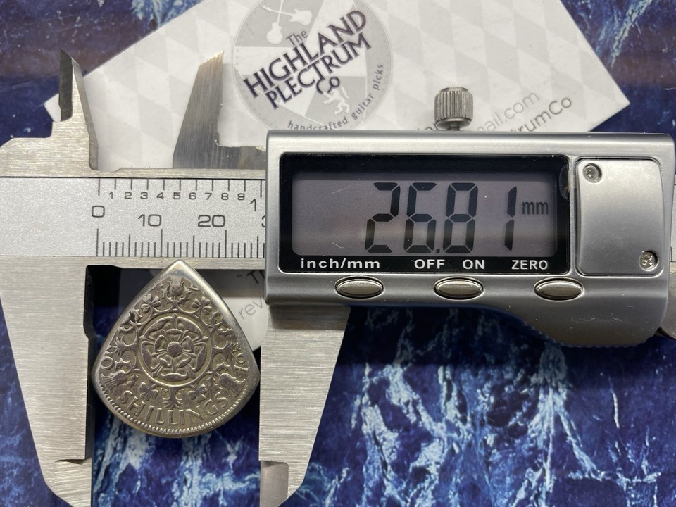 The Highland Plectrum Co. One Queen Elizabeth ll Two Shillings Coin ...