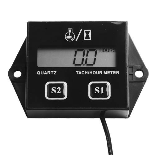 Inductive Tachometer Digital Hour Counter For Small Engines Lawn Mower ...
