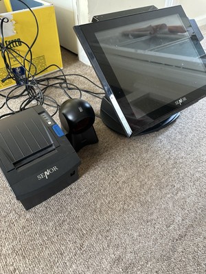 NEW All in One 15in Touchscreen EPOS Cash Register Till System For ...