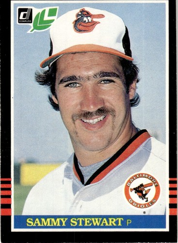1985 Donruss Leaf VTG Baseball Sammy Stewart Baltimore Orioles #98 | eBay