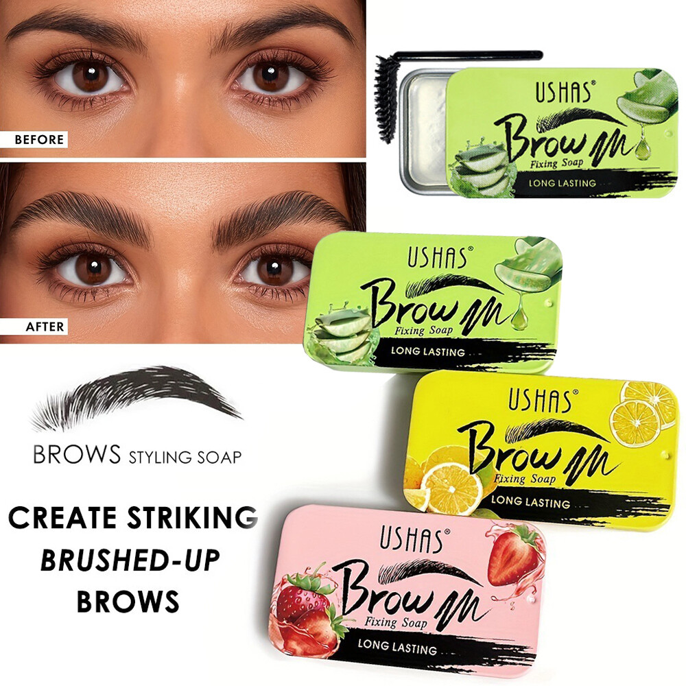 Eyebrow Shaping Styling Soap Long Lasting Eye Brow Makeup Gel Wax with ...