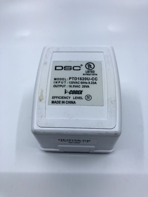 Genuine DSC PTD1620U-CC 16.5VAC 20VA Transformer Plug-In | eBay