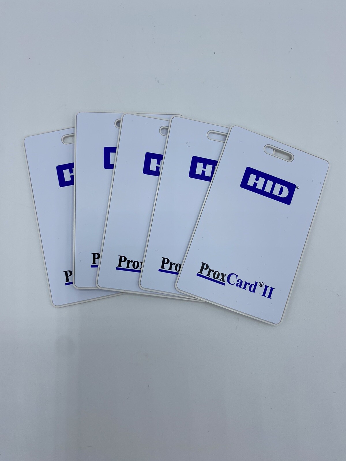 5x HID ProxCard II 1326LSSMV 125 kHz Proximity Access Card 712324481167 ...