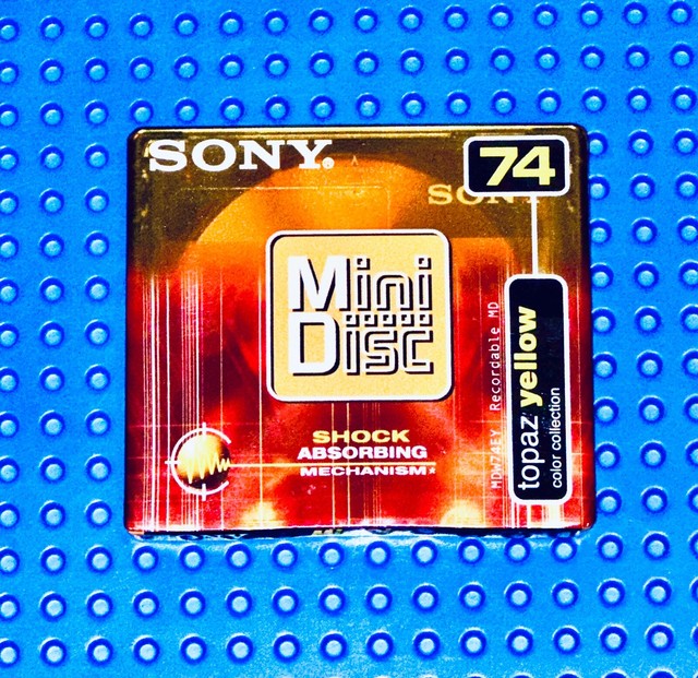 Single Sony Minidisc Mini Disc 74 Minutes Color Collection for sale ...