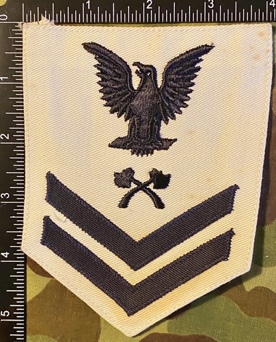 WWII undated US Navy Rate Carpenter’s Mate 2nd Class Petty Officer ...