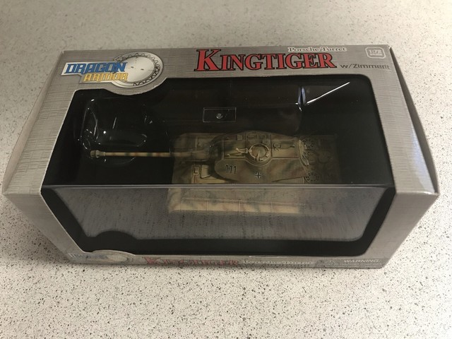 Dragon Armor 1/72 Item Number 60105 King Tiger Porsche Turret With ...