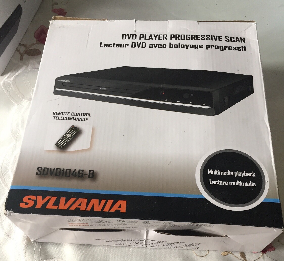SYLVANIA SDVD1046 Compact DVD Player | eBay