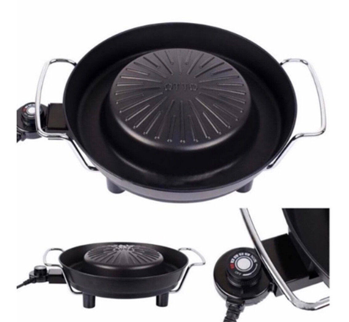 OTTO GR-175 Non-Stick Bbq Shabu Grill Pot Cooker Hot Multi Electric ...