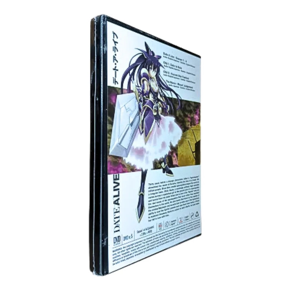 Date A Live Season 1-4(1-46End+2 OVA+Movie) ANIME DVD~ENG DUBBED FREE ...