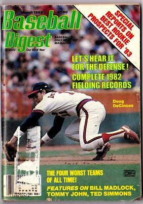 Baseball Digest Magazine March 1983 Cover: Doug DeCinces jmc2 | eBay
