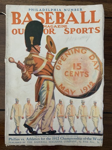 Baseball Magazine May 1912 Philadelphia Number Rube Waddell Connie Mack ...