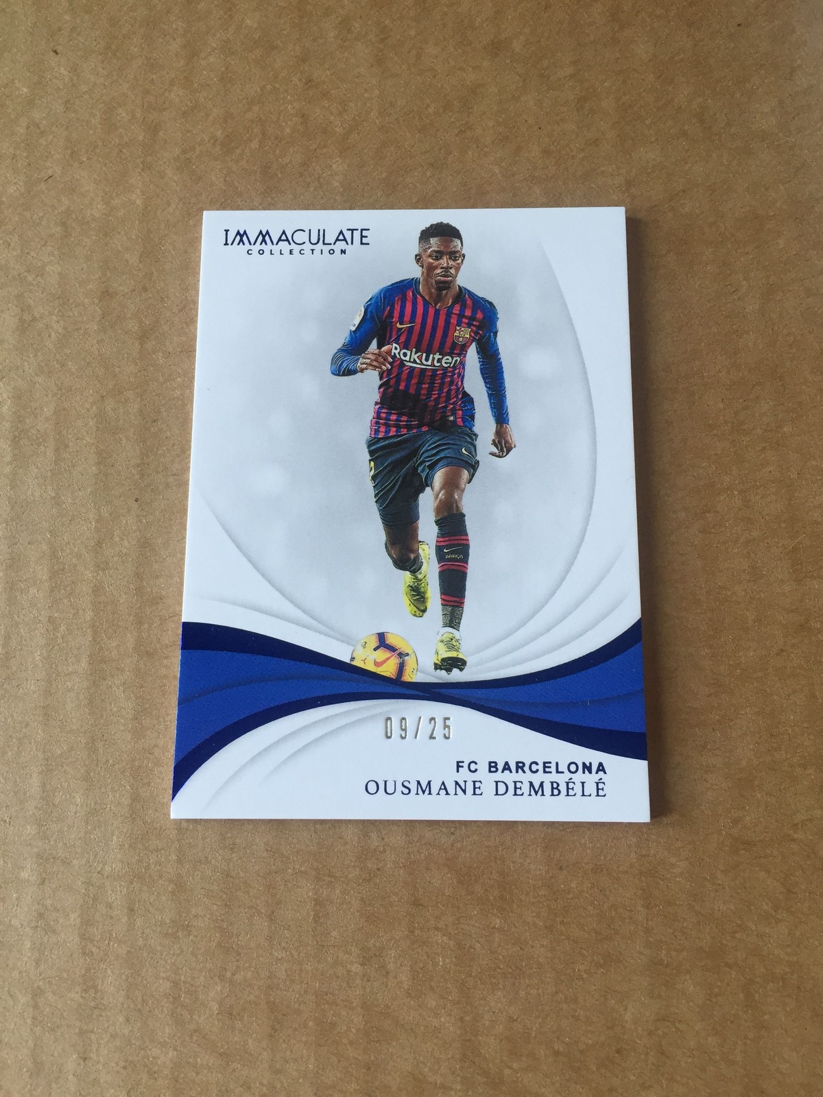 Ousmane Dembele 2018 Immaculate #4 Sapphire /25 Price Guide - Sports ...