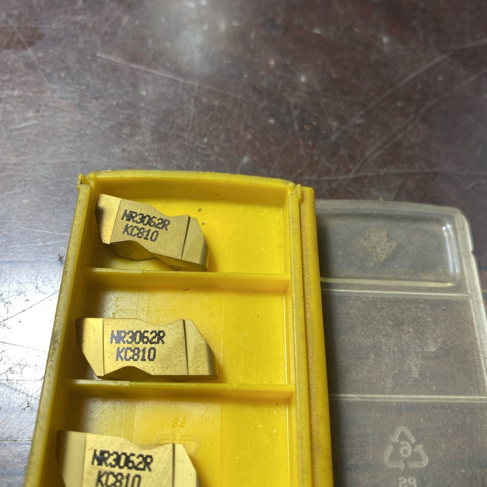 Qty 5 Kennametal NR 3062 R NR3062R KC810 Inserts (E41) | eBay