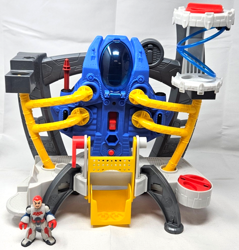 Fisher Price Imaginext Alpha Explorer Space Playset w/ Figure - Lights ...