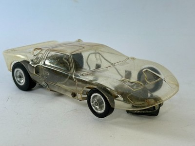 Ford GT 40-Cox Brass Chassis & Pittman 706 Motor (Unpainted) 1/24 scale ...