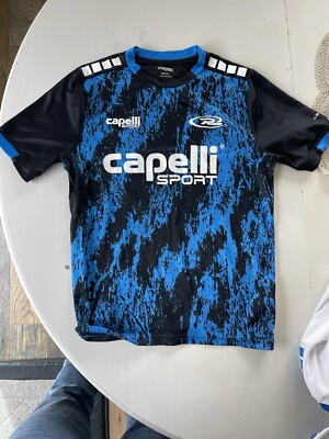 White And Blue Rush Soccer Game And Practice Jerseys | eBay