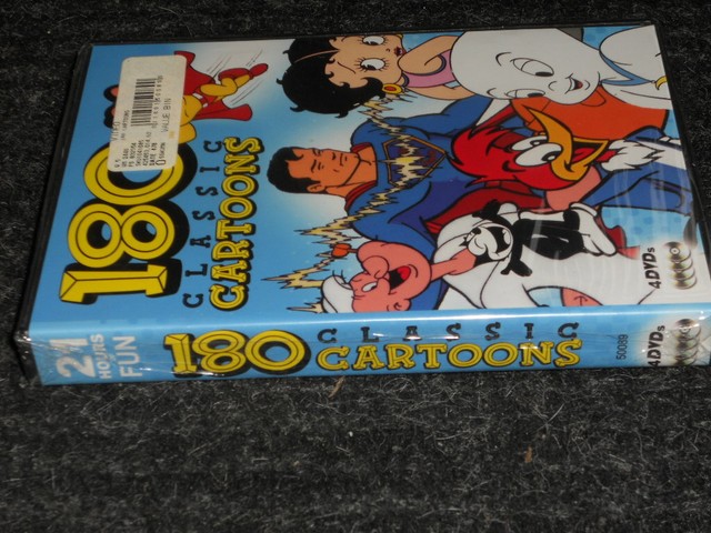 180 Cartoons (DVD, 2008, 4-Disc Set) for sale online | eBay