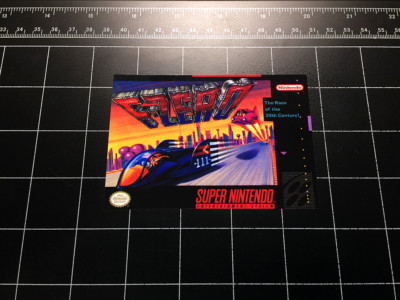 F Zero SNES video game vinyl decal sticker racing Super nintendo f-zero ...
