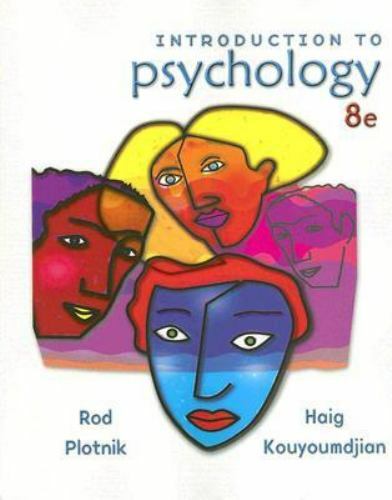 Introduction to Psychology by Plotnik, Rod; Kouyoumdjian, Haig ...