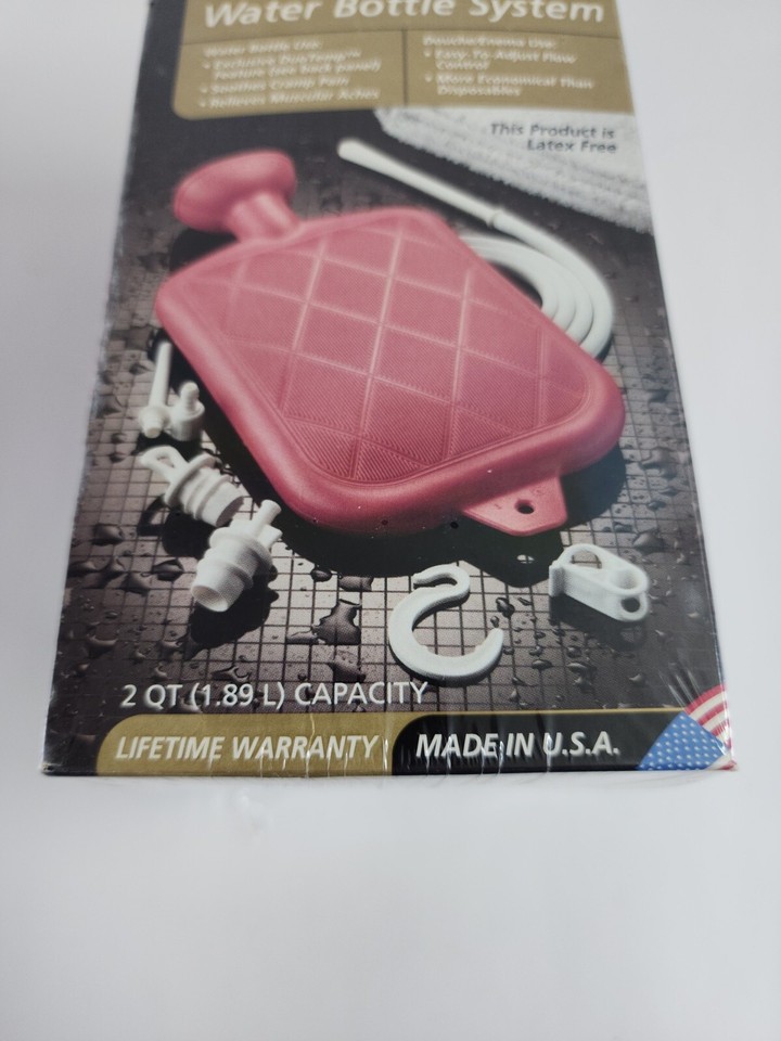 New Premium Faultless Combination Bottle Syringe Red Rubber Enema ...