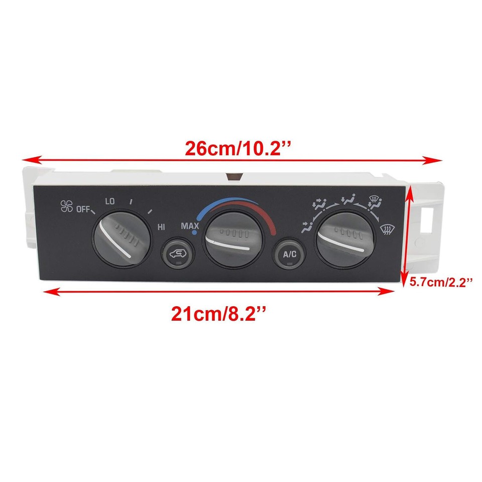 599-007 AC Heater Climate Control Module For Chevy GMC C1500-C3500 ...