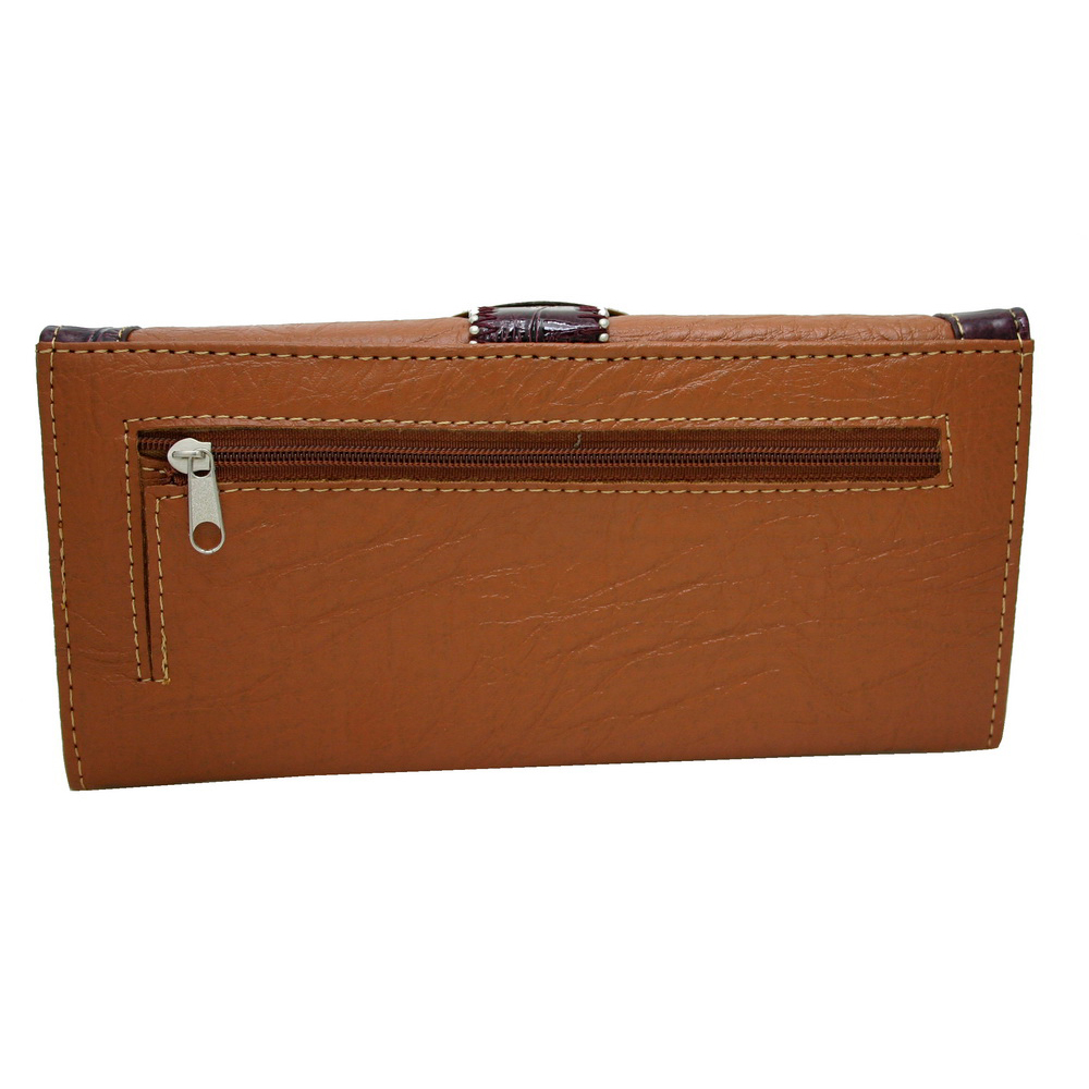 Western Rhinestone Tri-fold buckle wallet | eBay